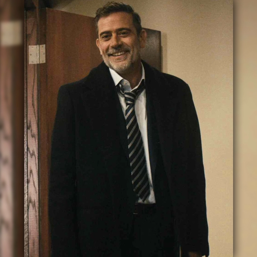 The Boys S04 Kessler Coat | Jeffrey Dean Morgan Black Coat